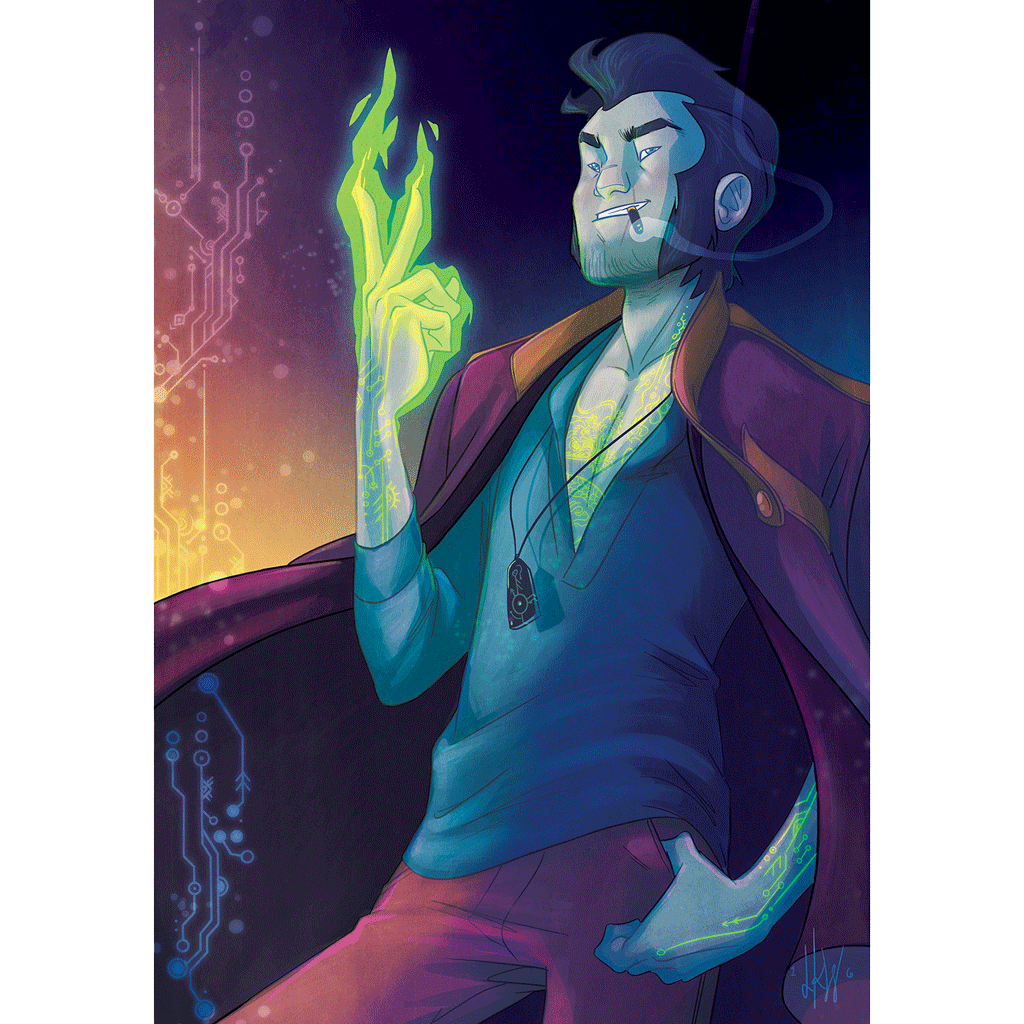 Warlock - Print – HexComix