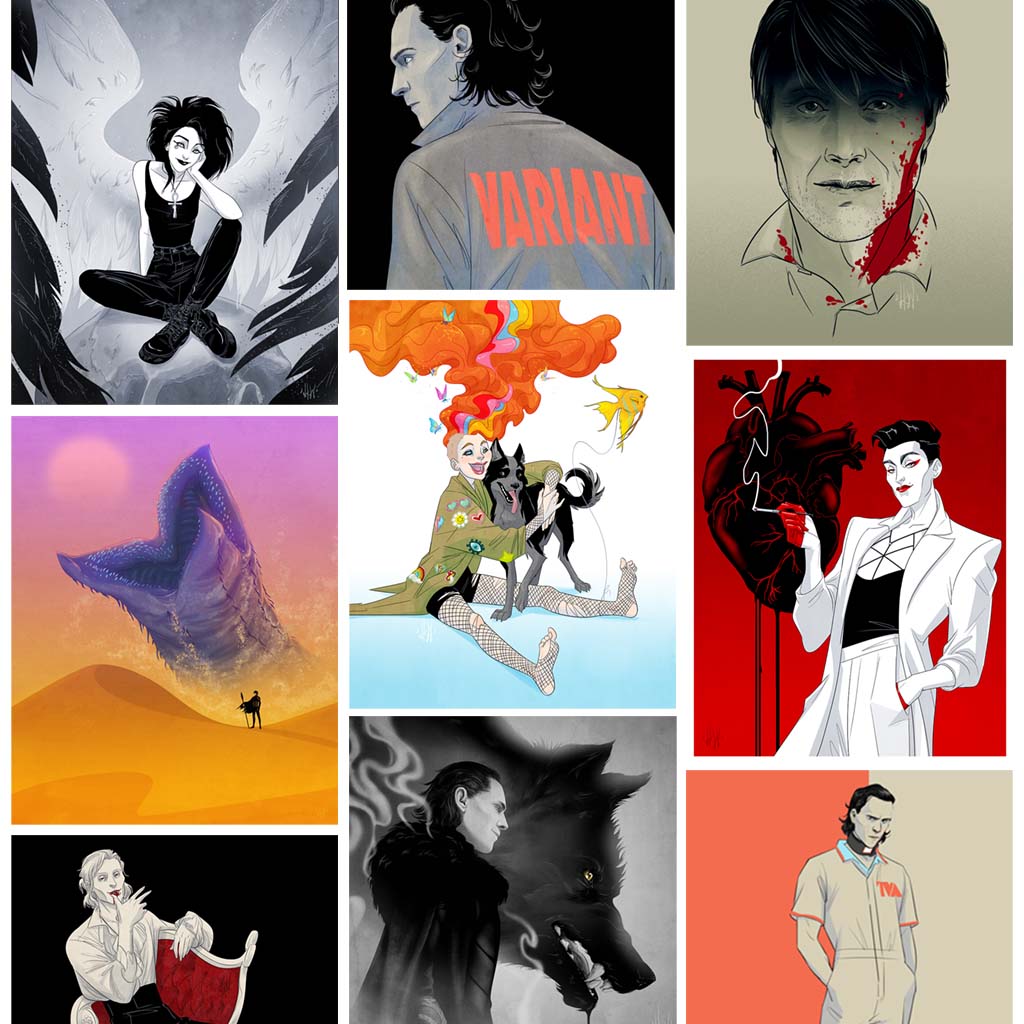 FAN ART x LISA K. WEBER – HexComix