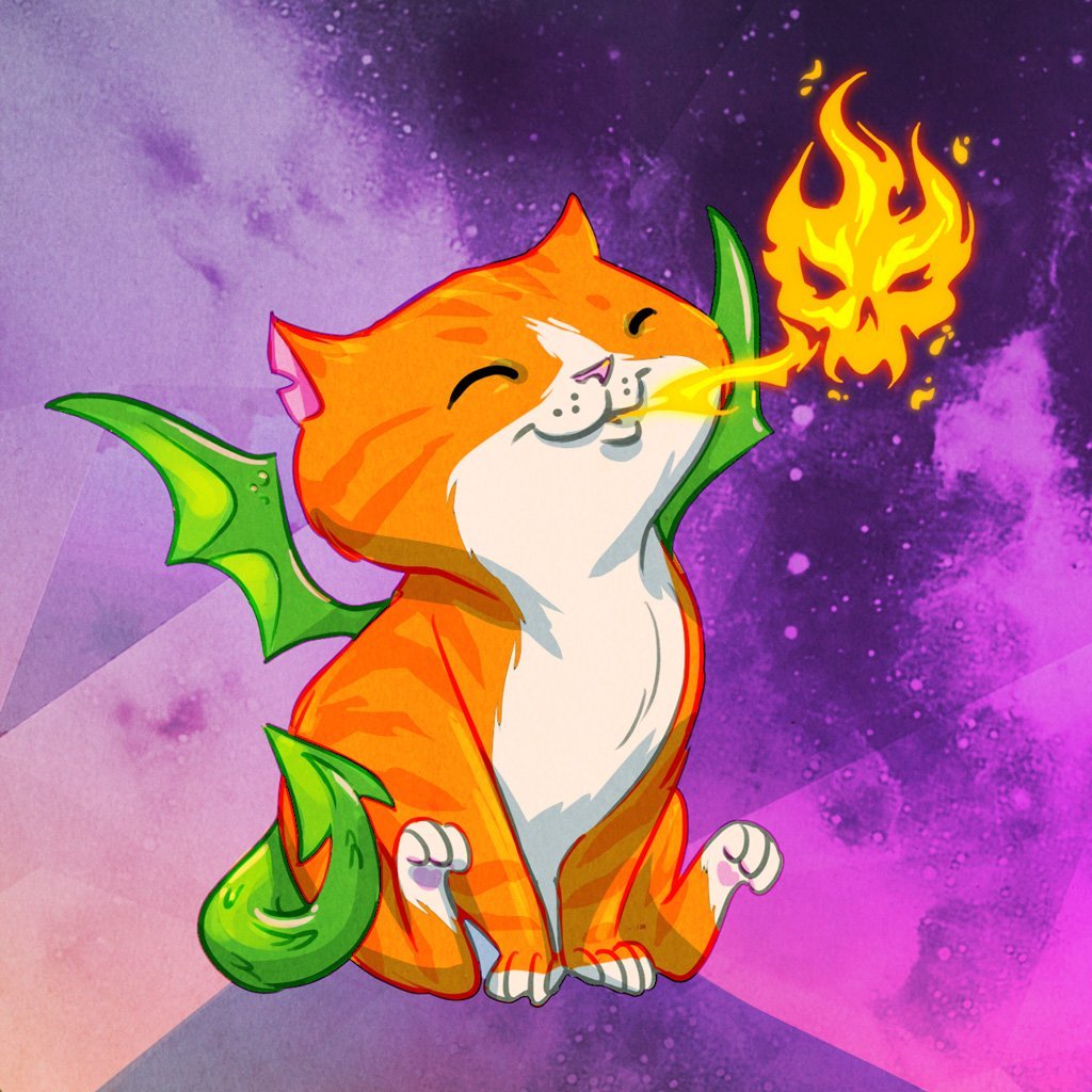 Dragon Kitty - New Originals 6-Print Set – HexComix